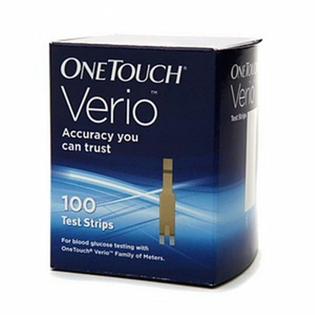 OneTouch® Verio® Blood Glucose Test Strip, 100ct, Retail – US MedResources