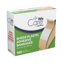 Sheer Plastic Adhesive Bandages - Sterile – US MedResources